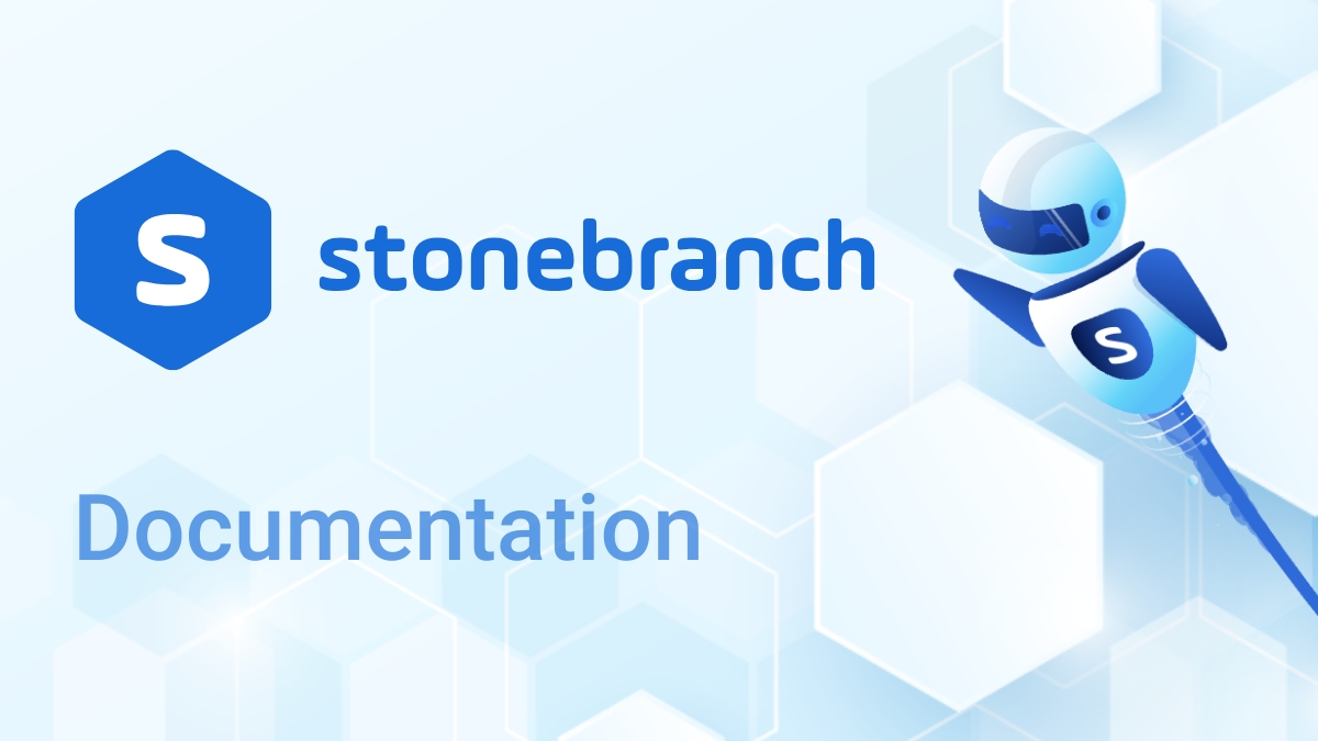 Overview | Stonebranch Documentation